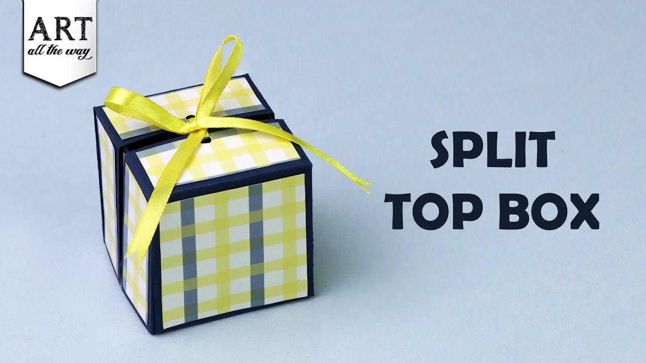 How to make Top Of Split Box | Split Top Box | Mini Split | Storage Box ...