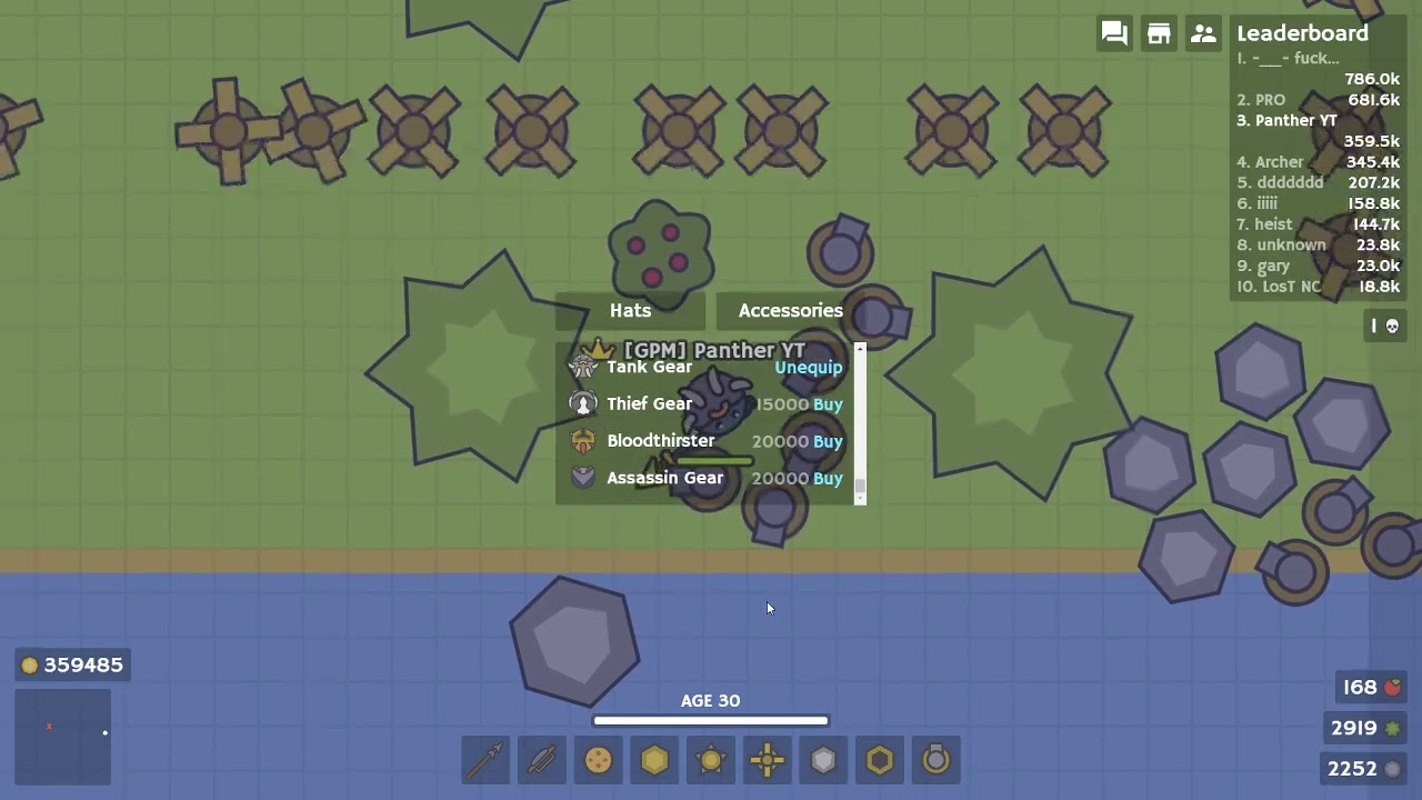 MooMoo.io GamePlay | First Live Stream | - YouTube