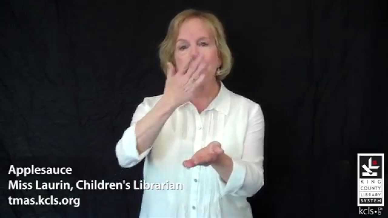 Asl Sign For Applesauce Baby Signing Essentials: Easy Sign Language