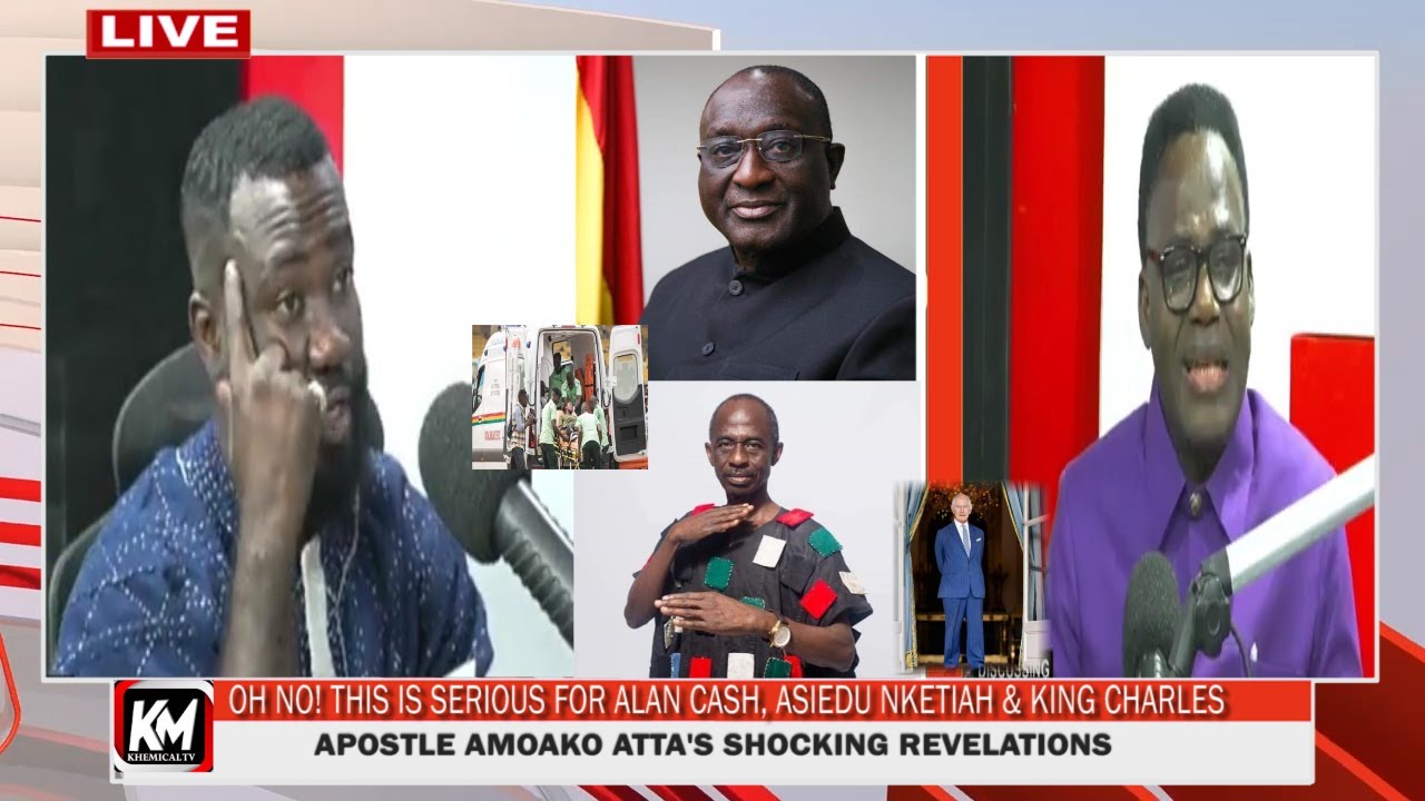 Oh no! This is sěrıous for Alan Cash, Asiedu Nketia & King Charles! Aps Amoako Atta's shøcking ...