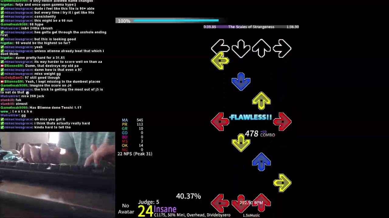 Stepmania: The Scales of Strangeness 1.5 - AA - YouTube