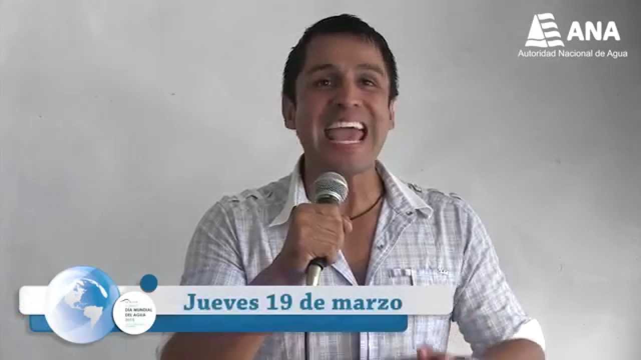 Actor Gerardo Zamora se une a la Semana del Agua 2015 - YouTube