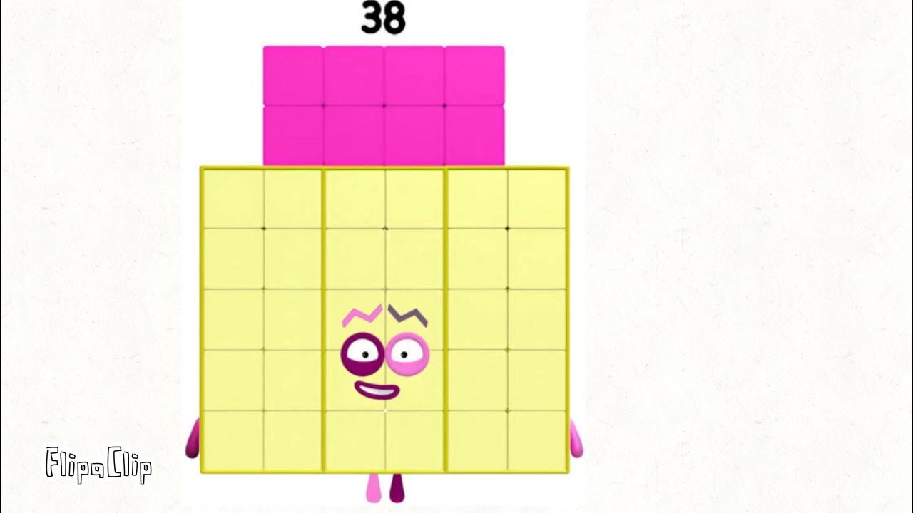 Number Blocks 1- 100 real - YouTube