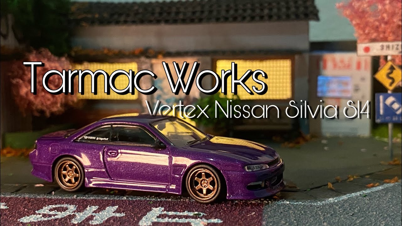 Cleanest S14 By Tarmac! | Tarmac Works Vertex Nissan Silvia S14 ...