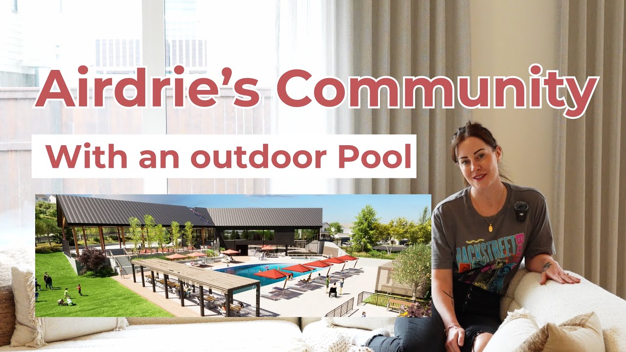 Airdrie’s First & Only Community with a POOL | Wildflower Airdrie - YouTube