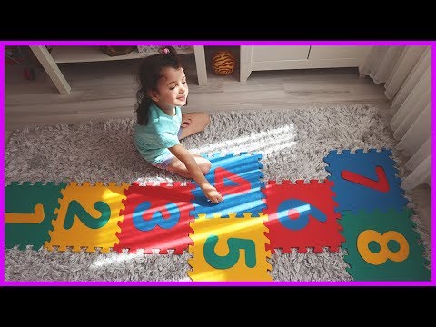 Yer Karosu ile Evde Sek Sek Oyunu Kurduk ve Oynadık | Eğlenceli Çocuk Videosu