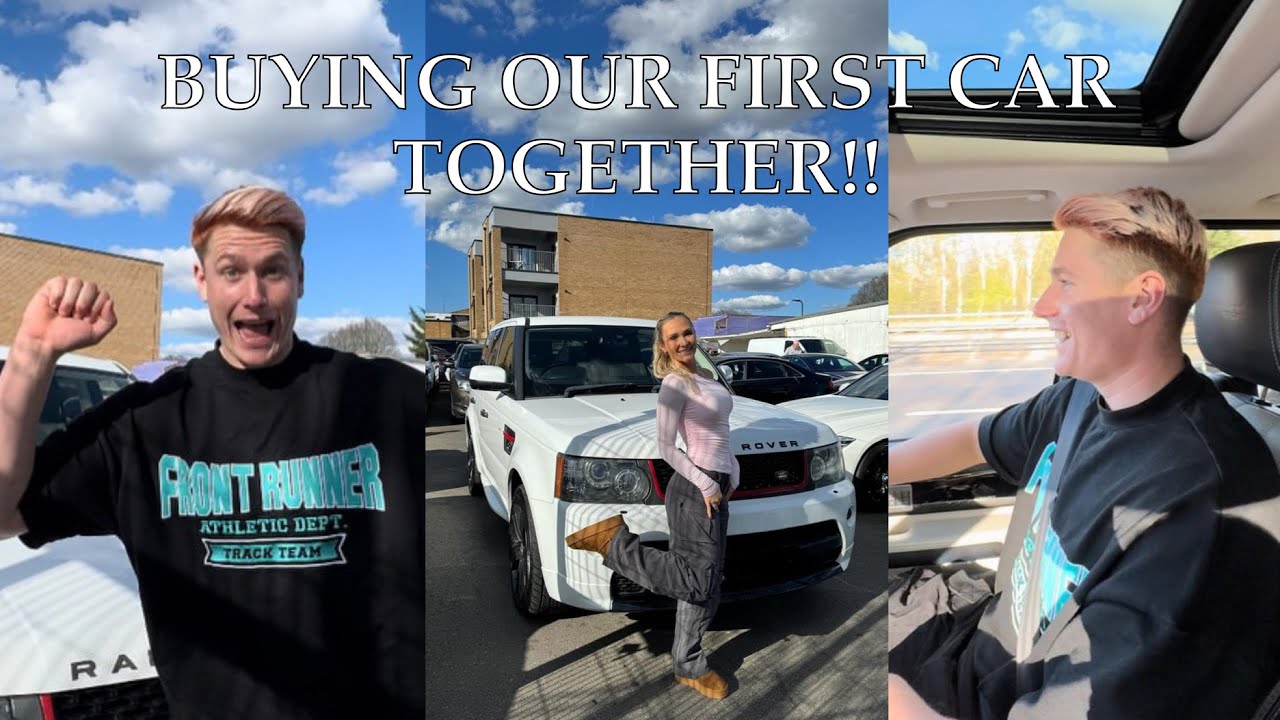 WE BOUGHT OUR FIRST CAR TOGETHER !! - YouTube