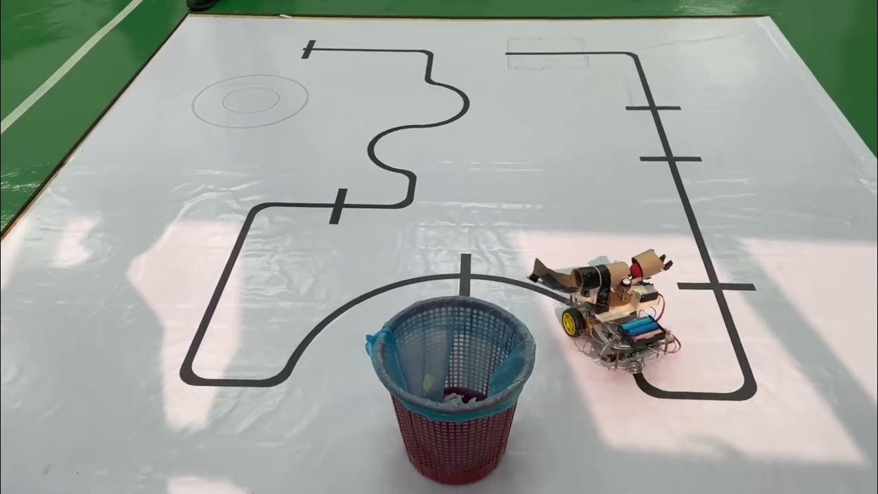 LINE FOLLOWING ROBOT WITH SHOOTING BALL MECHANISM (MECHATRONIC FINAL ...