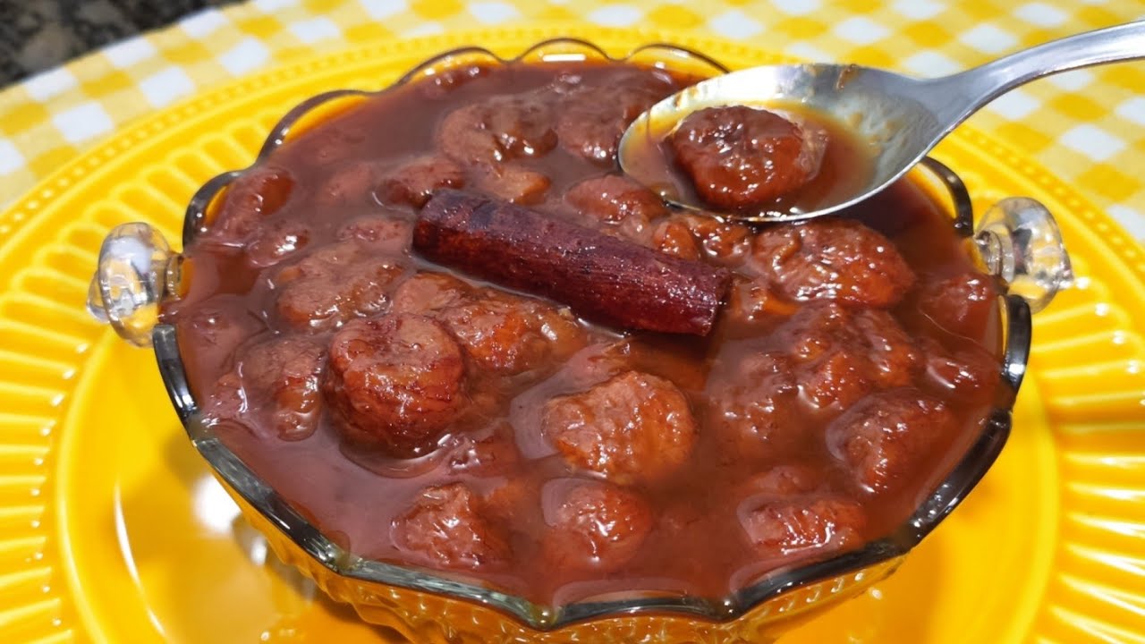 Doce de banana em calda na panela de pressão pronto em 10 min ! - YouTube