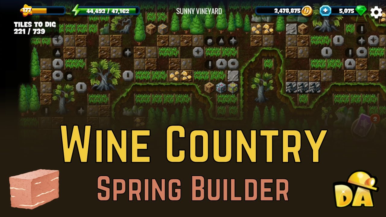 Wine Country - #2 Spring Builder - Diggy's Adventure - YouTube