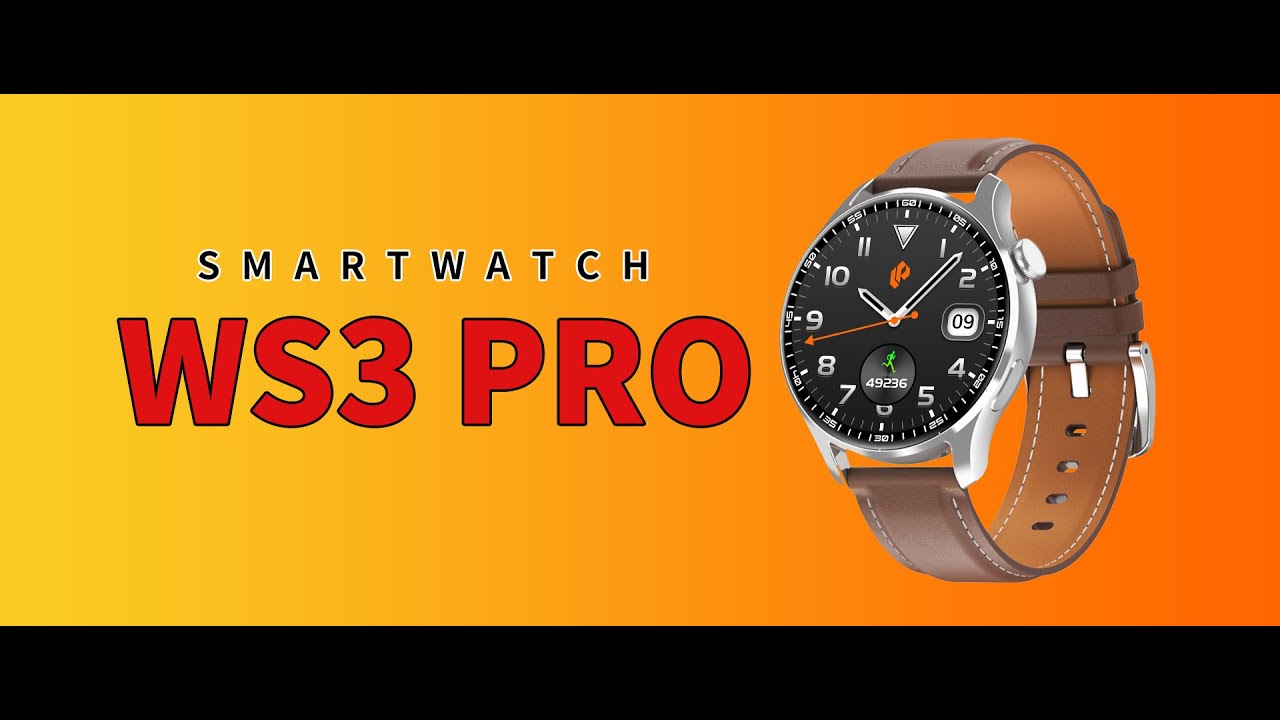 CHENG HONG NEW SMARTWATCH WS3 PRO - YouTube