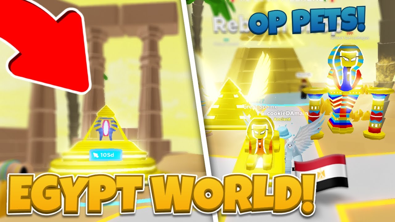 ⏰🐫EGYPT WORLD UPDATE w/ ISLAND! PETS🐇, & MORE! THE UPDATE BROKE ...