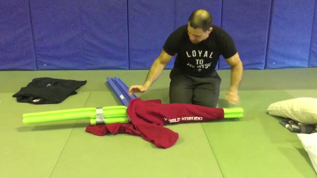 How to make your own practice dummy - YouTube