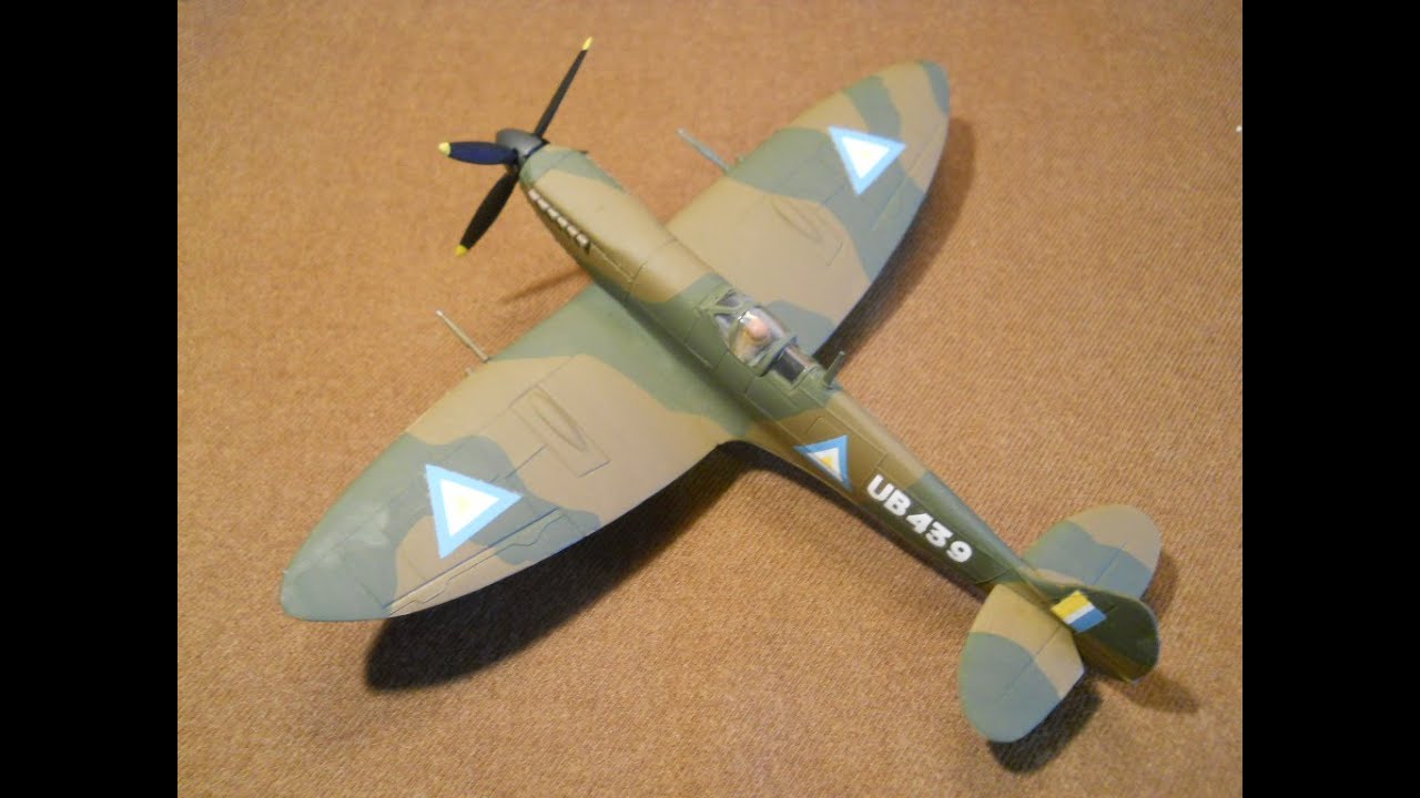 MATCHBOX 1/72 Spitfire Mk.IX - A Build In Pictures - YouTube