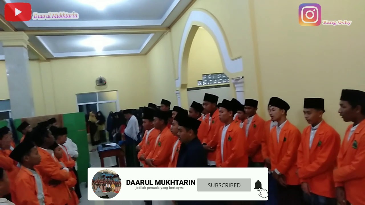 DAARUL MUKHTARIN - PELANTIKAN ISDARIN (2019/2020) - YouTube