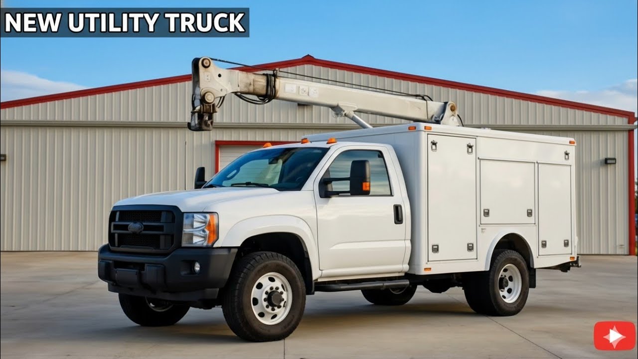 Power on Wheels – Heavy-Duty Utility Service Truck Cinematic - YouTube
