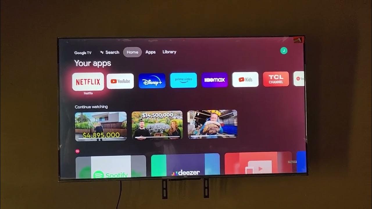 Restart TCL Smart TV - YouTube