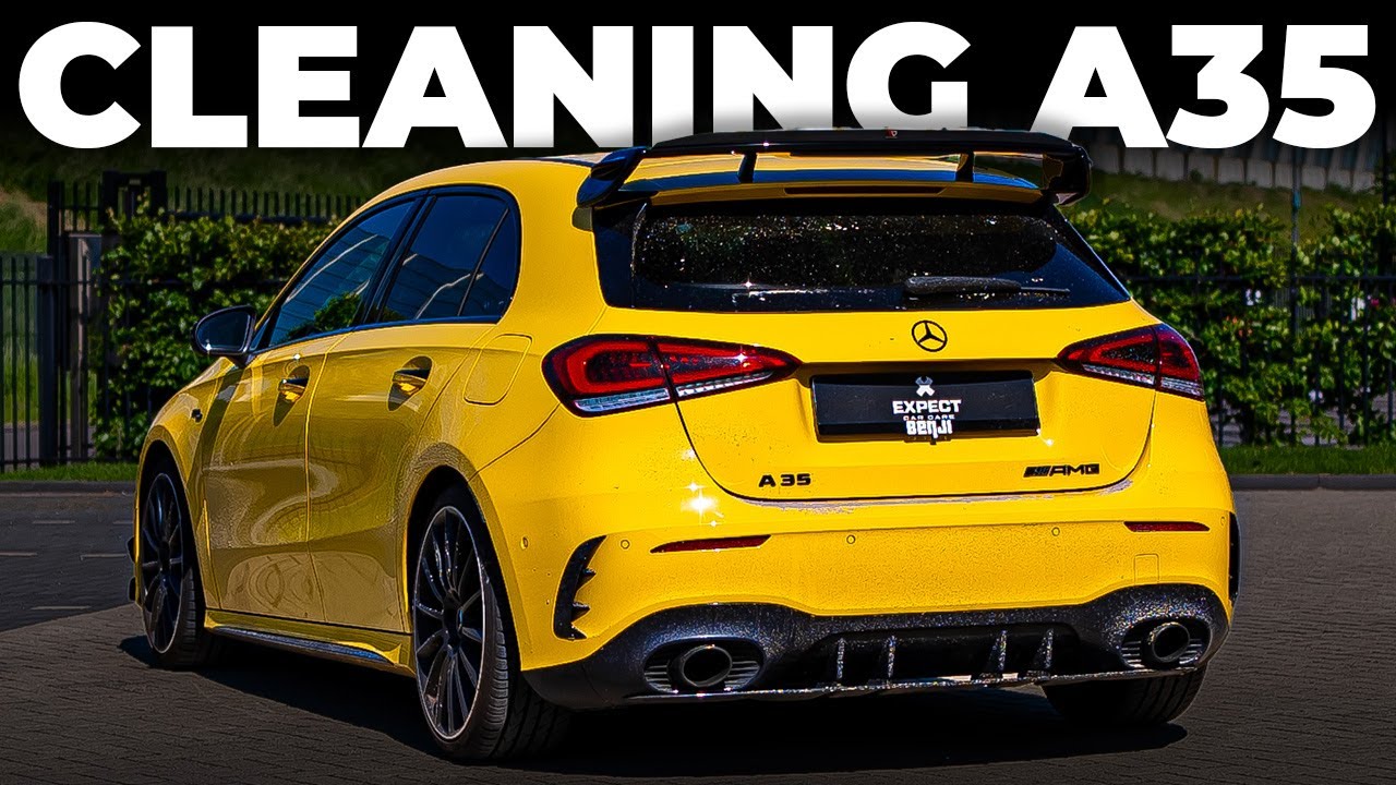 Cleaning an A35 AMG - ASMR - YouTube