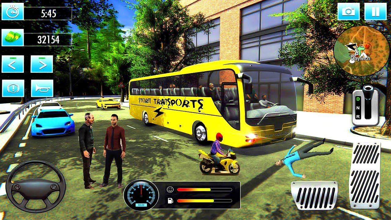 Coach Bus Simulator - Trailer (Android & iOS) #1 Gameplay_Android games ...