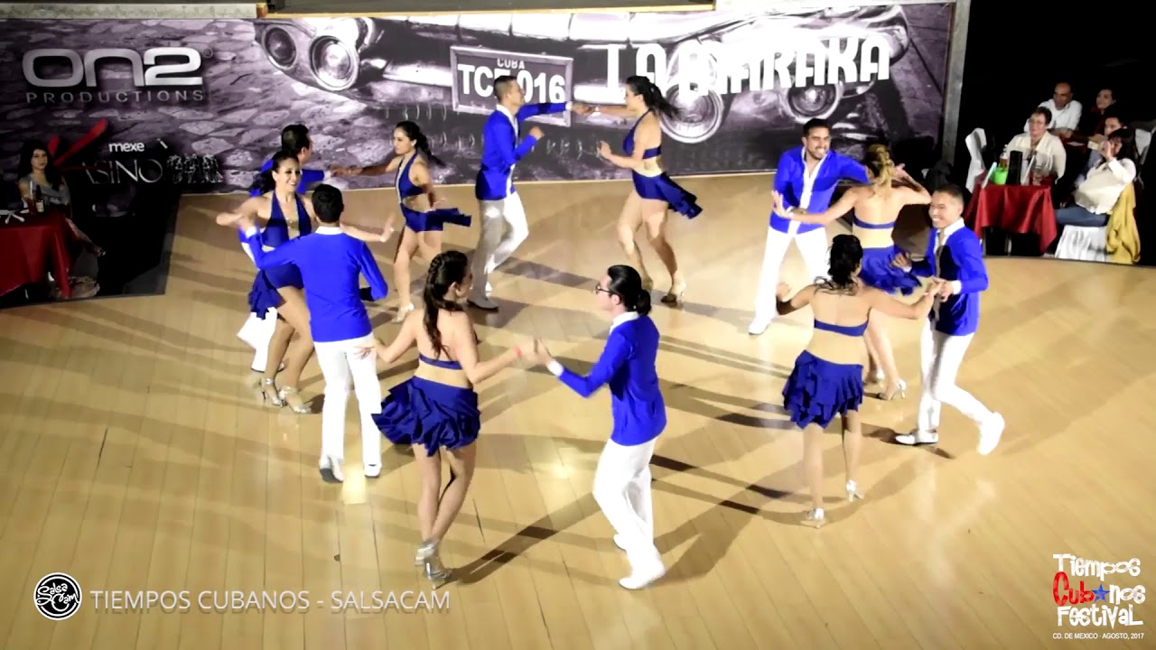 Dance Timba Baile Salsa Rueda Casino Tiempos Cubanos - YouTube