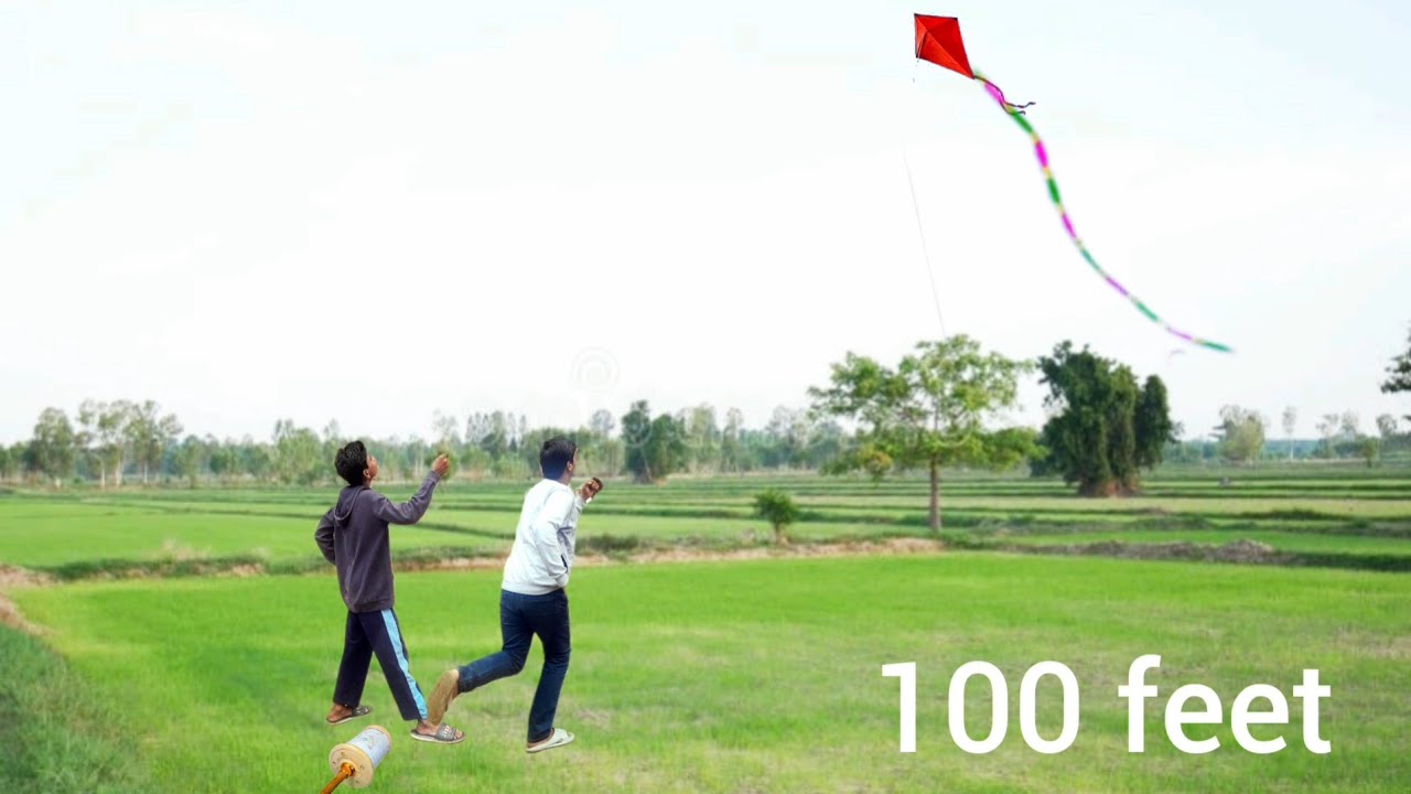 Longest Tail of - Kite 100 Feet | क्या इतनी बड़ी पूछ के साथ पतंग उड़ ...