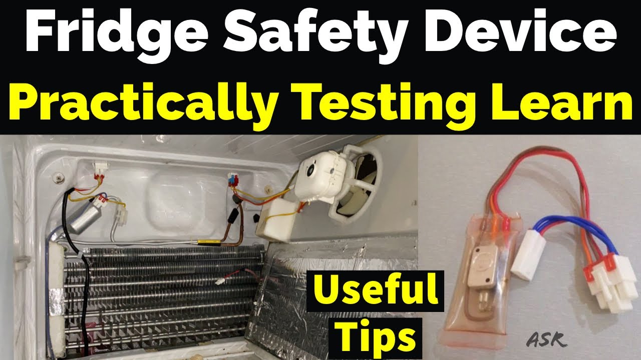 Testing Tips Double Door Fridge Safety Device checking How check Bio ...