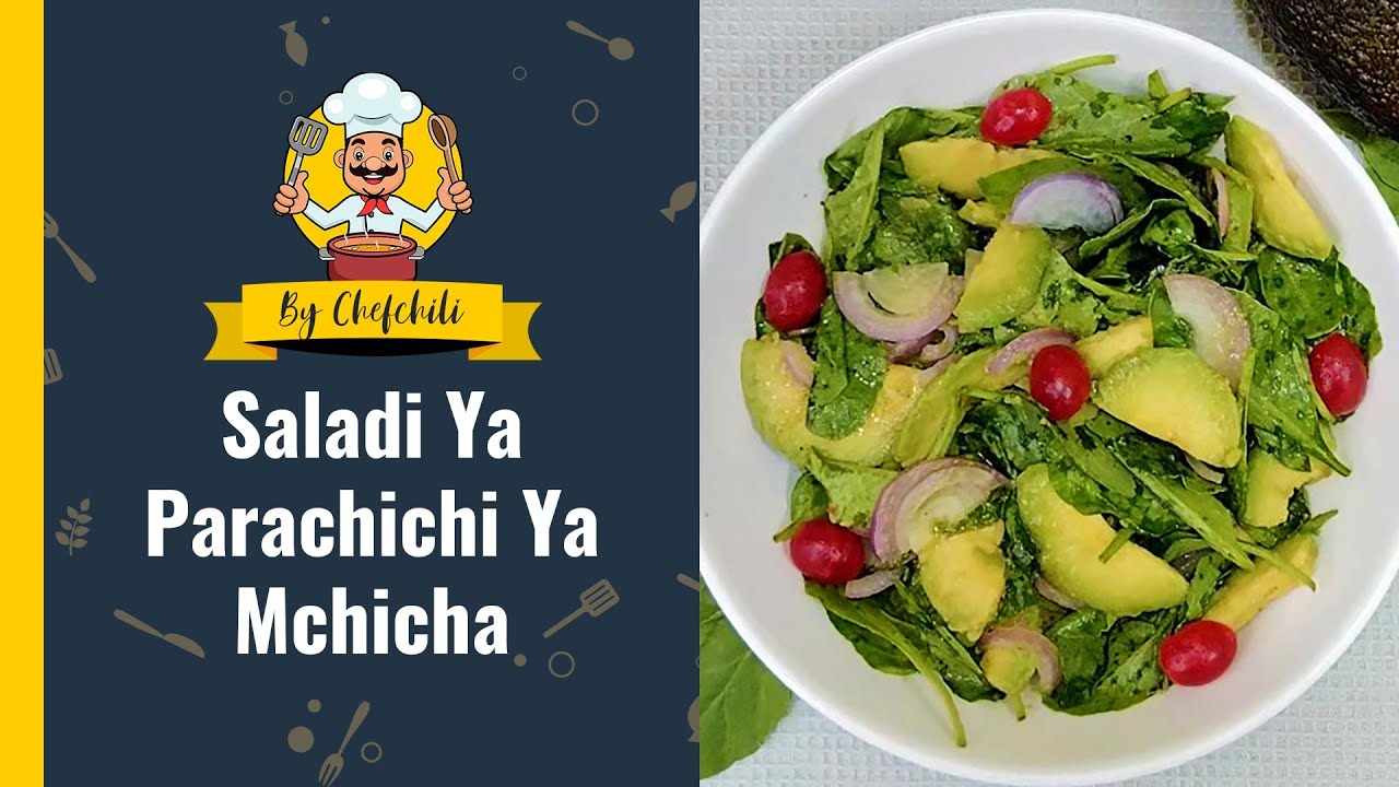 Saladi Ya Parachichi Ya Mchicha - YouTube