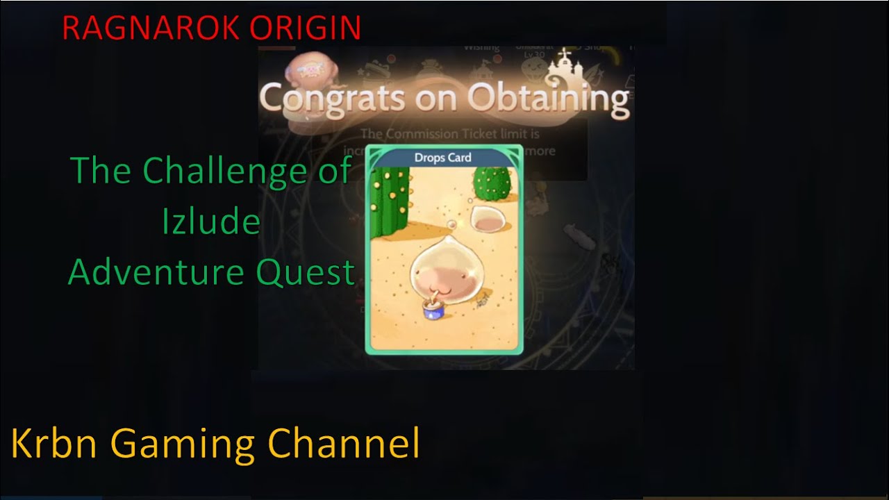 The Challenge of Izlude Adventure Quest - Ragnarok Origin Gameplay ...
