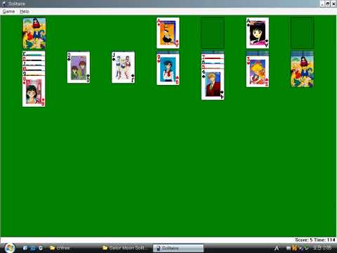 Sailor Moon Solitaire (Windows game 1996)