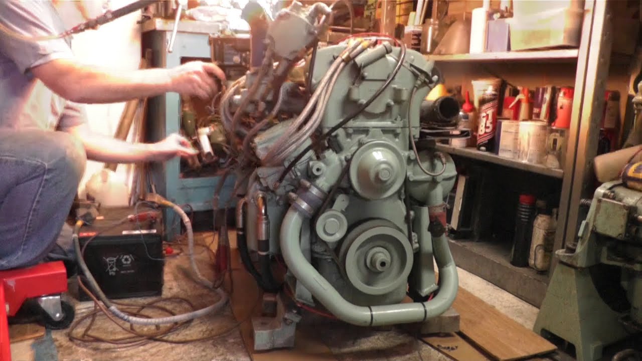 CVRT Sabre J60 Engine First Start - YouTube