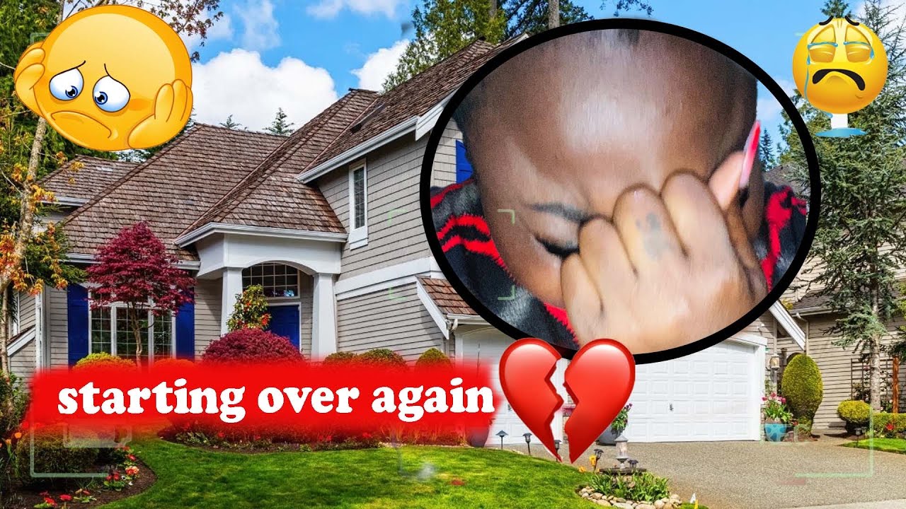 HOUSE HUNTING/STARTING MY LIFE OVER AGAIN😭💔🤦‍♀️part 1 - YouTube