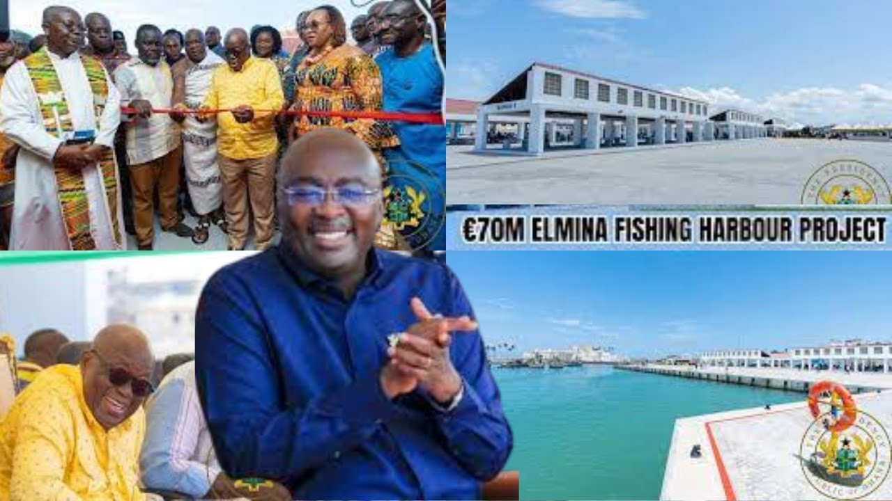 God Bless Nana-Bawumia!.€70M Elmina Fishing Harbour Completed ...