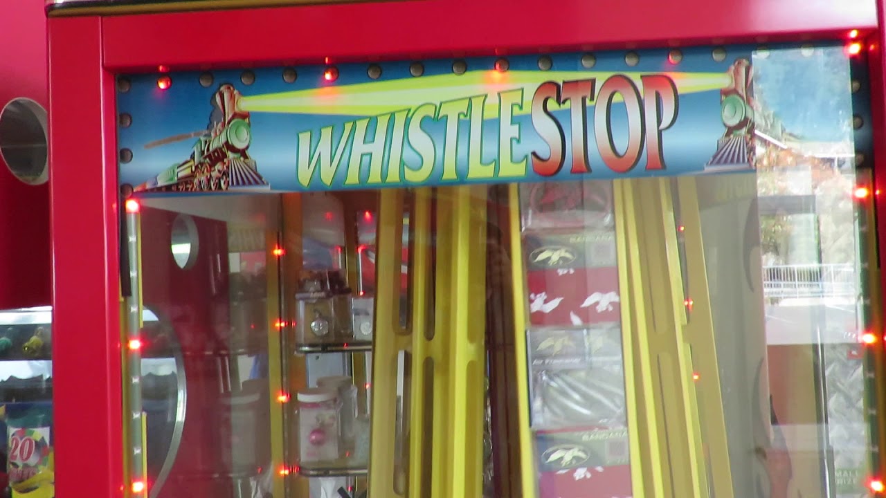 Lot #0132: WhistleStop Arcade Machine - YouTube