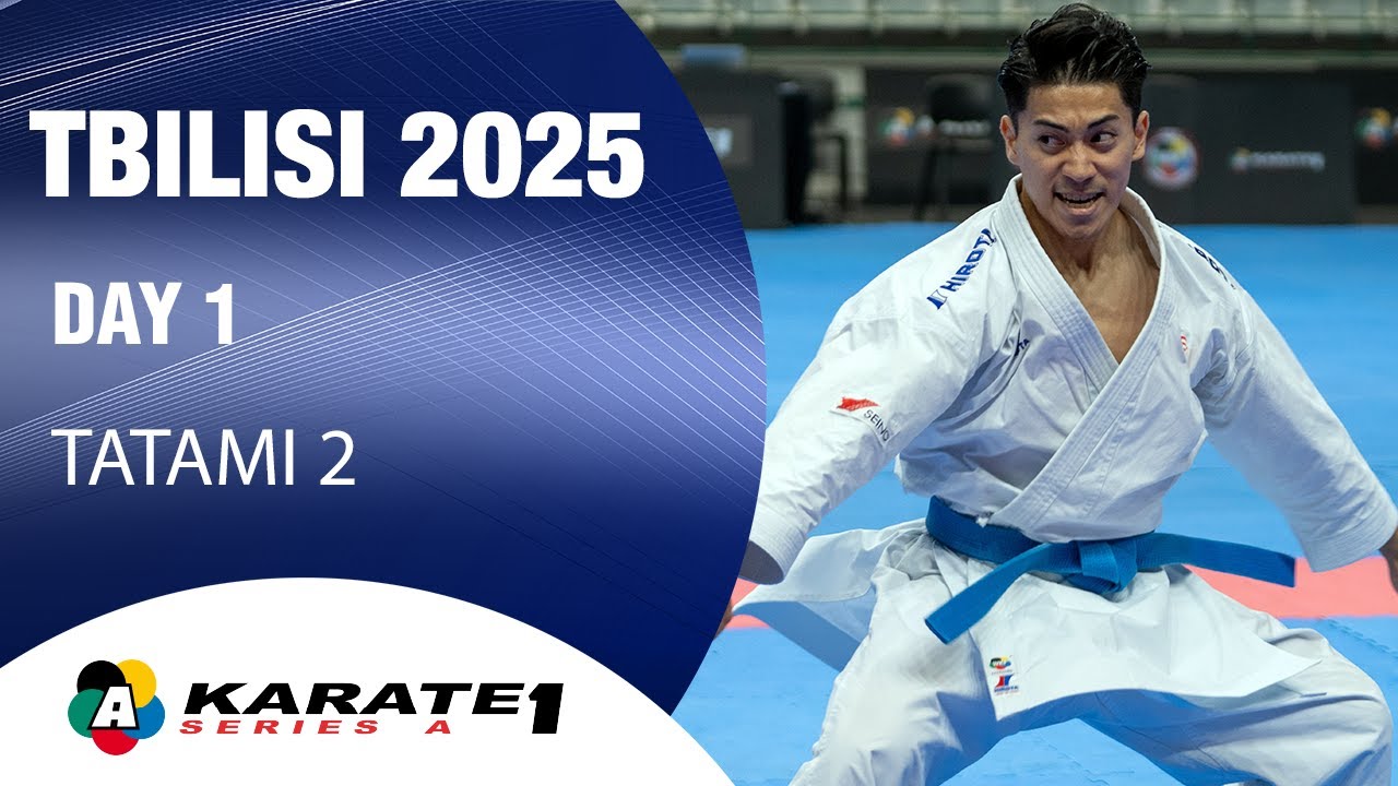 Karate1 TBILISI - Day 1 - Tatami 2 - YouTube