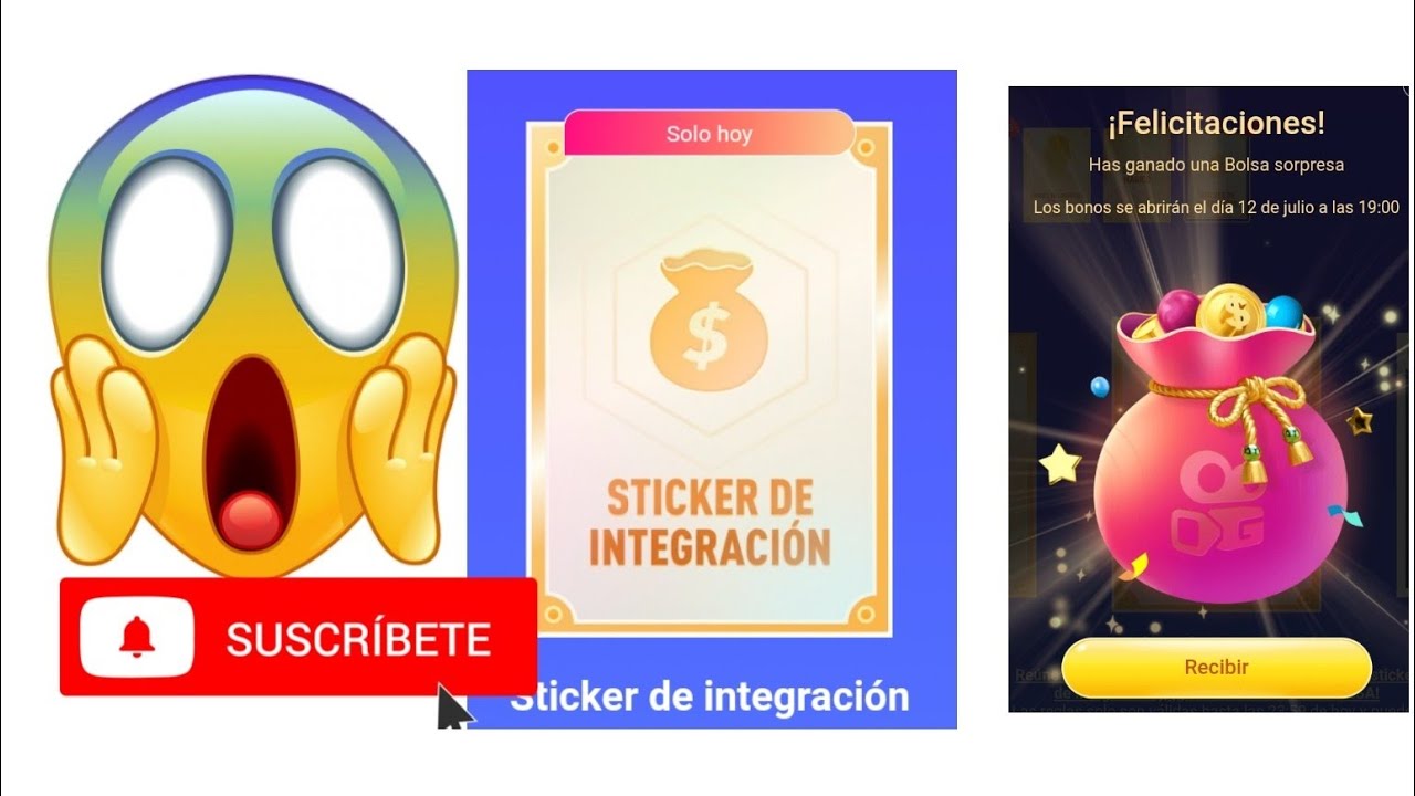 💸 Cómo obtener el sticker de integración y cambiarlo por el último ...