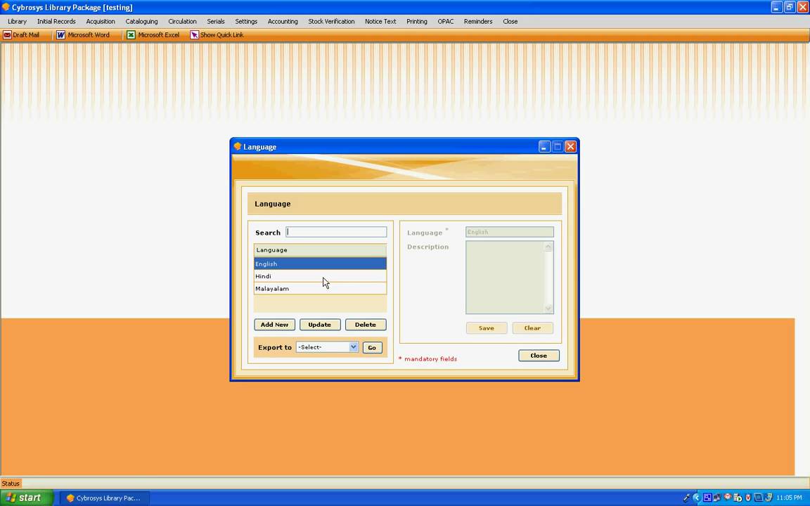 Library Package-library supporting software - Language - YouTube