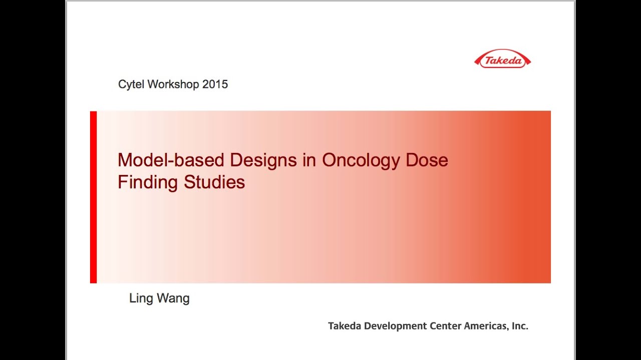 Model-based Designs in Oncology Dose-finding Studies - YouTube