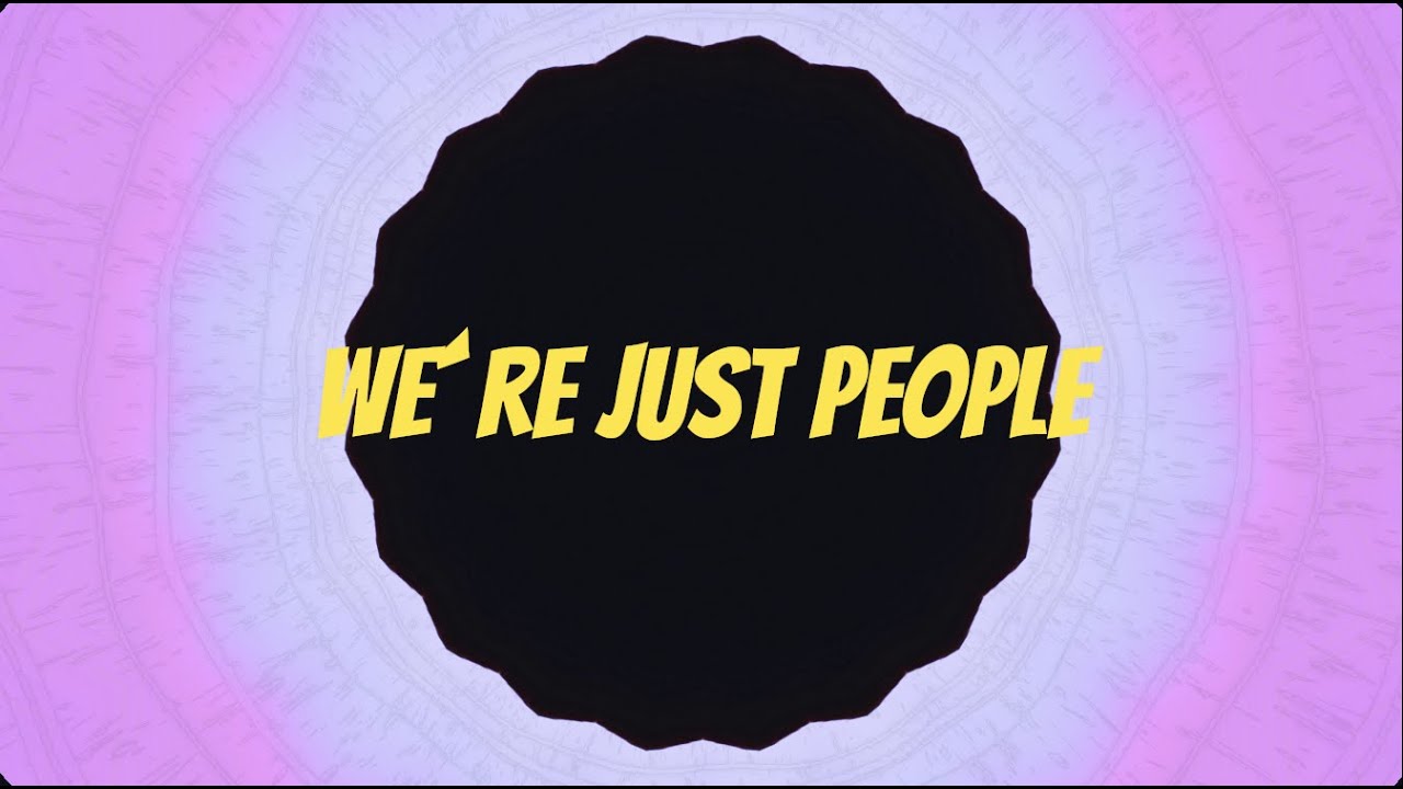Just people (Lyric Visualizer) - YouTube