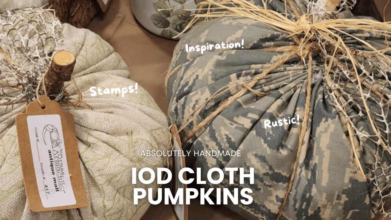 IOD Stamped Pumpkins - YouTube