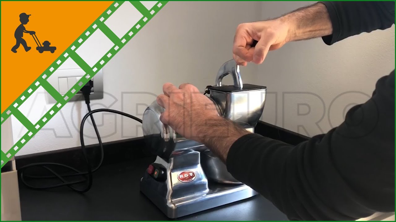 RGV MAXI VIP 8G/S Silver Electric Benchtop Grater - 370W - Customer's ...