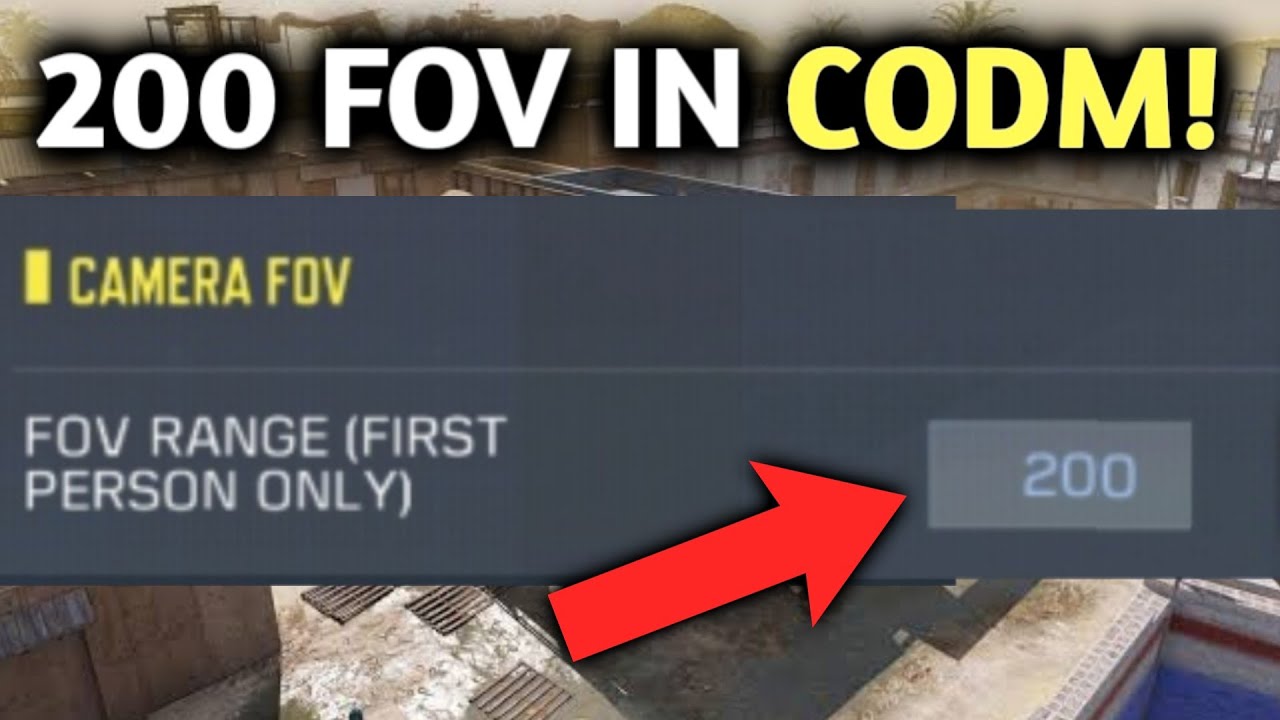 CODM Might Add 200 FOV! - YouTube