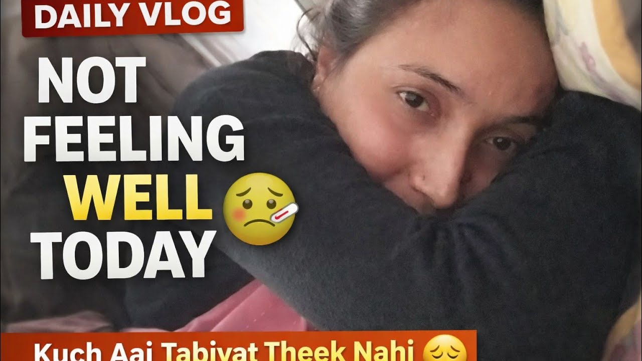 Not Feeling Well Today | Daily Vlog🤕 - YouTube