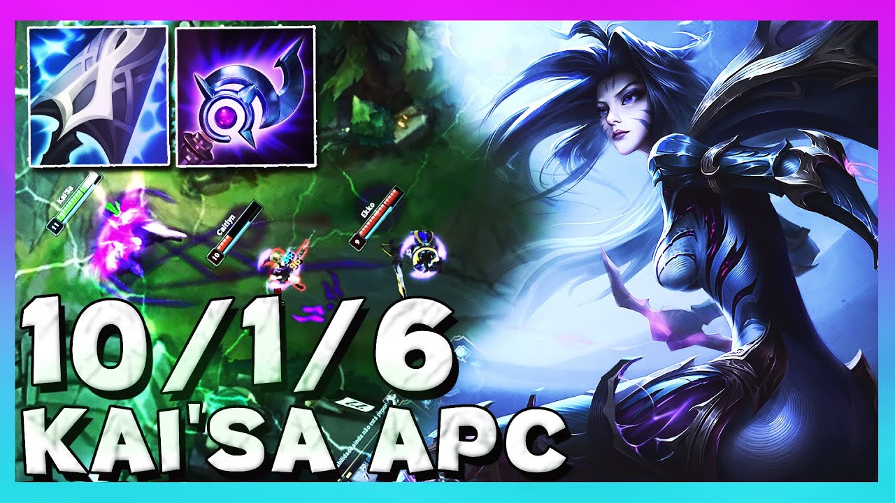 O META DE KAI'SA APC NO BOT VOLTOU COM O BUFF NA PASSIVA? - LEAGUE OF LEGENDS GAMEPLAY COMPLETA ...