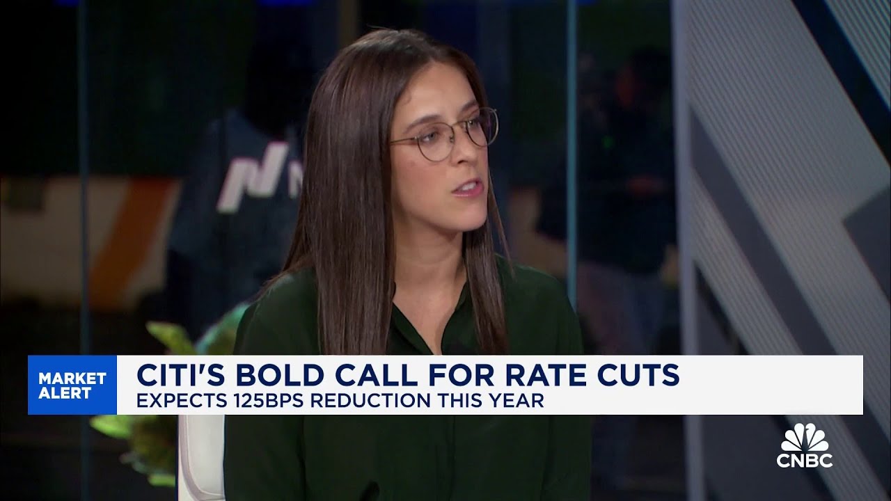 Citi's Veronica Clark on why she expects a 125 basis points reduction ...