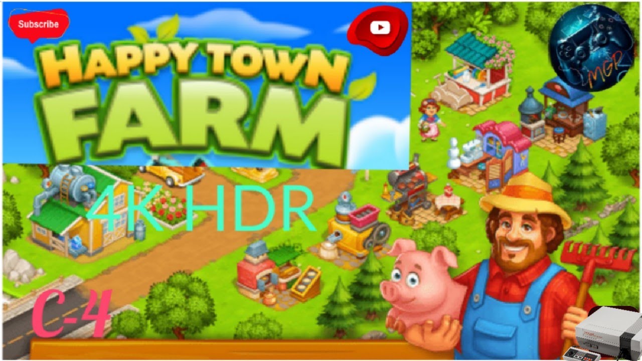 Happy Town Farm (C-4) (4K HDR) (MGP) - YouTube