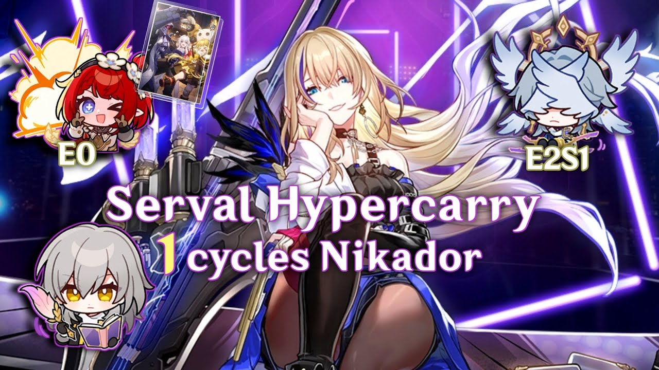 Showcase : Serval 1 cycles MoC12 Nikador | Honkai Star Rail | KutsuTØ - YouTube