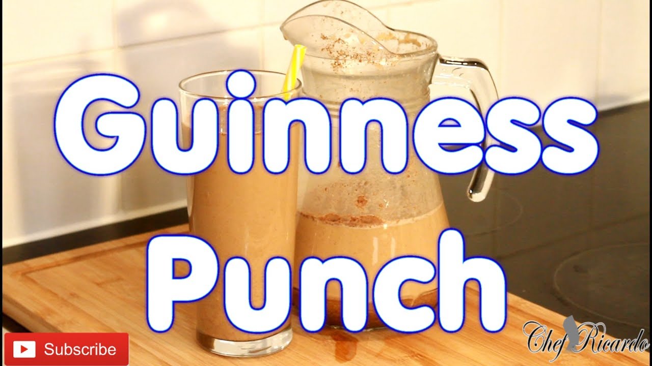 How To Make It Jamaican Guinness Punch | Recipes By Chef Ricardo - YouTube