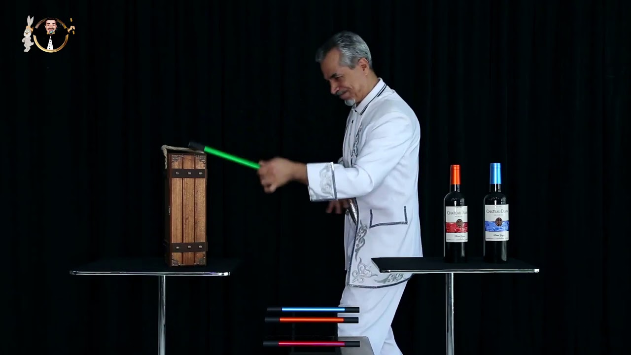 Magic Wine Wand by Tora Magic - YouTube