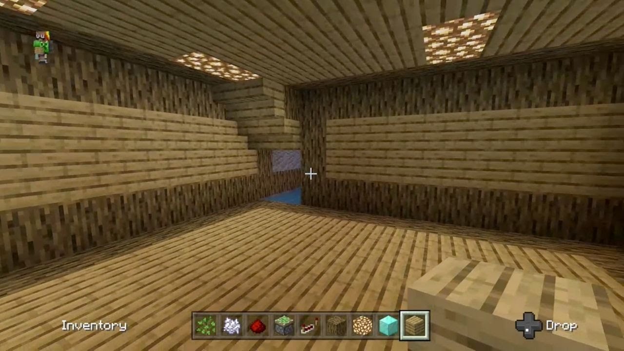 How to build a simple Minecraft Redstone Underground Base! - YouTube