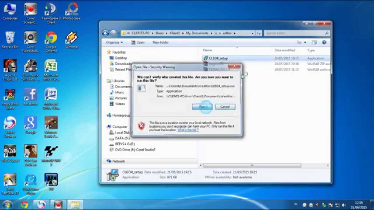 Cara instal cleo + pasang Mod cheats Menu GTA Sa - YouTube